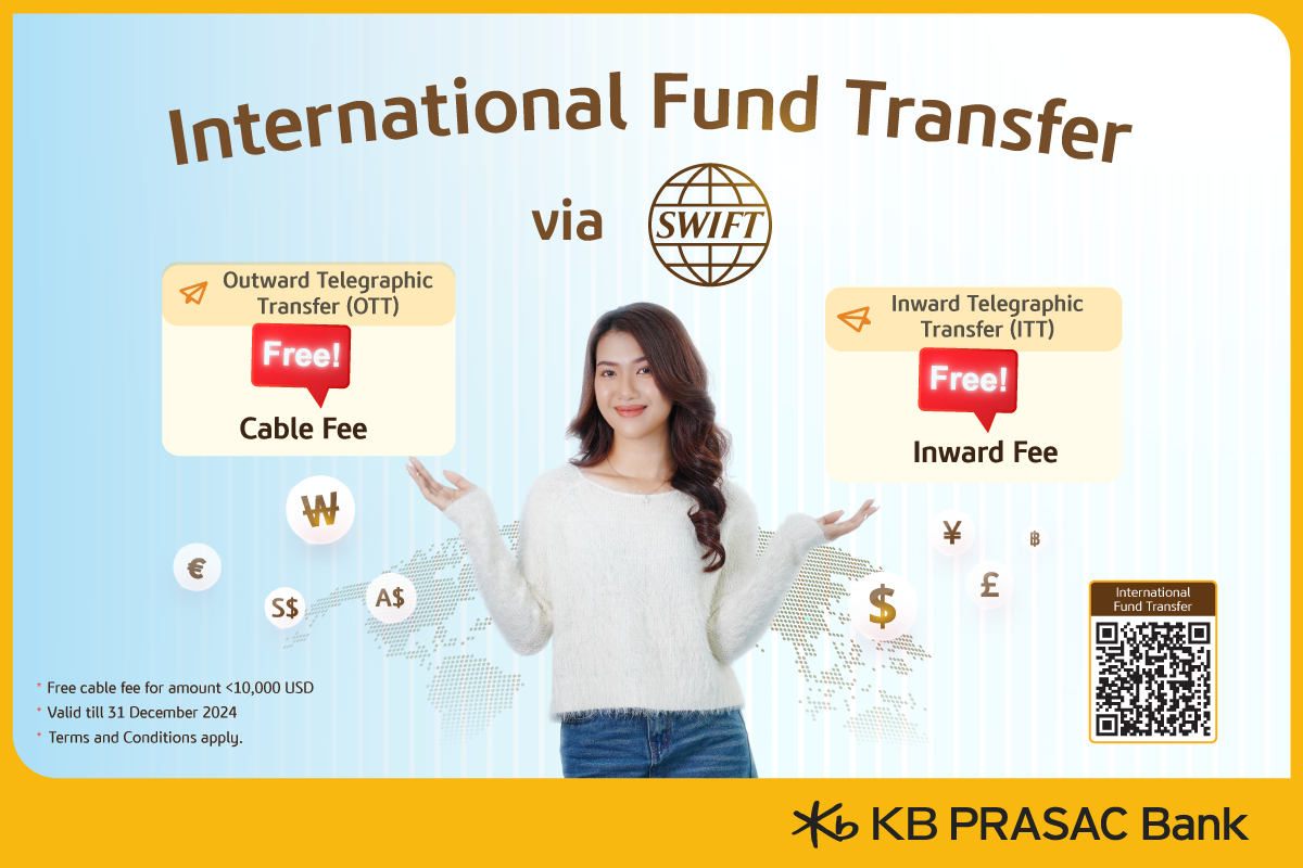 KB PRASAC Bank Waives Inward Fee and Cable Fee for SWIFT Transfers - KB ...