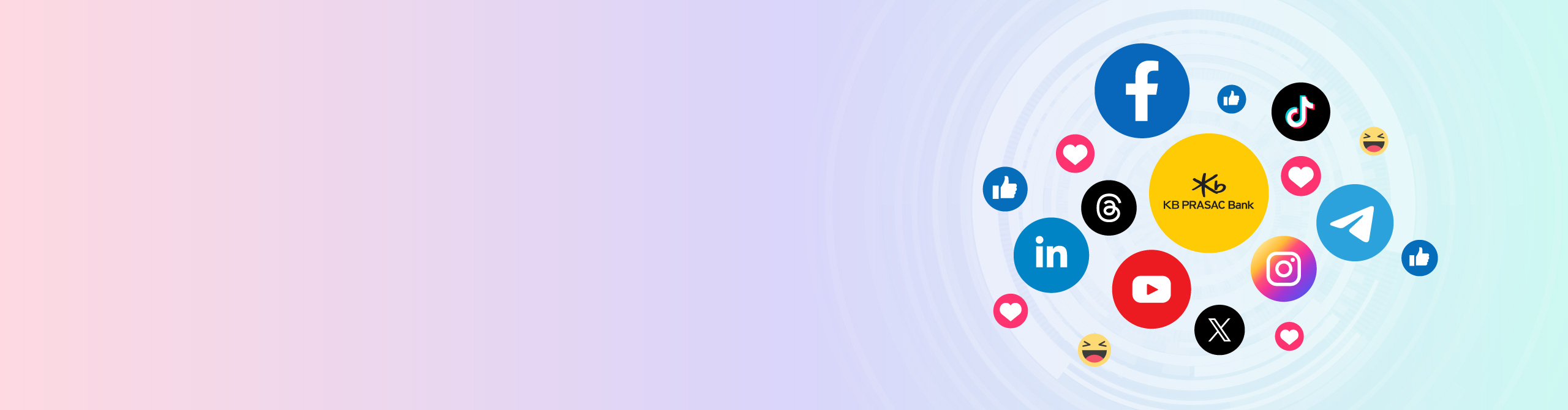 Social Media - KB PRASAC Bank Plc.