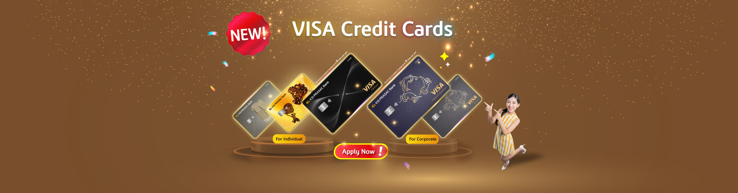 VISA Business Cards - KB PRASAC Bank Plc.